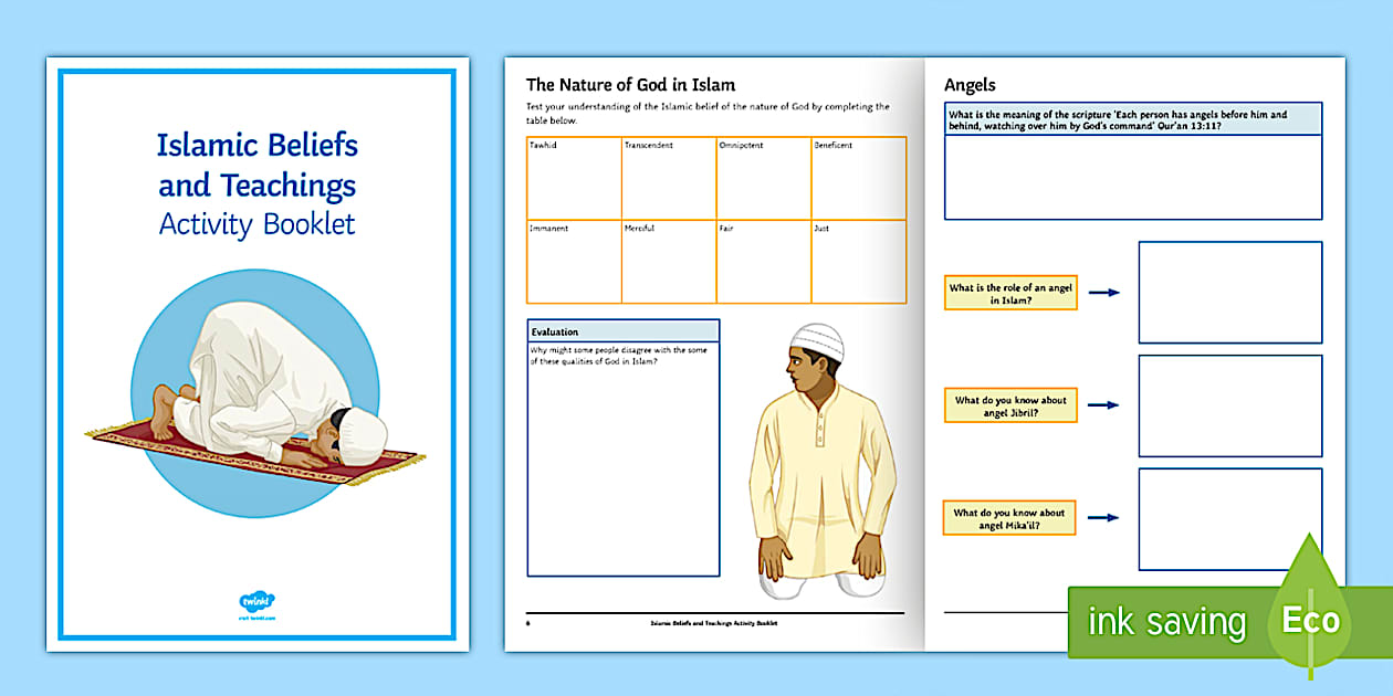 Islamic Beliefs and Teachings Activity Booklet - Twinkl