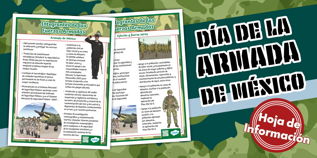 Hoja de Información: Integrantes de las Fuerzas Armadas