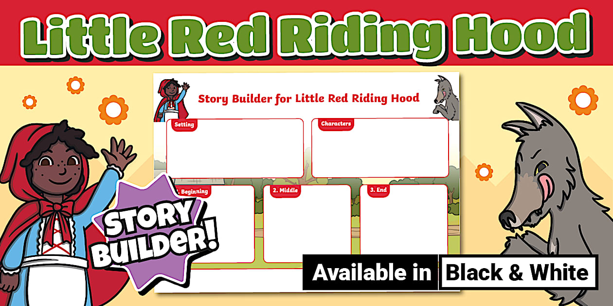Little Red Riding Hood Story Builder Activity