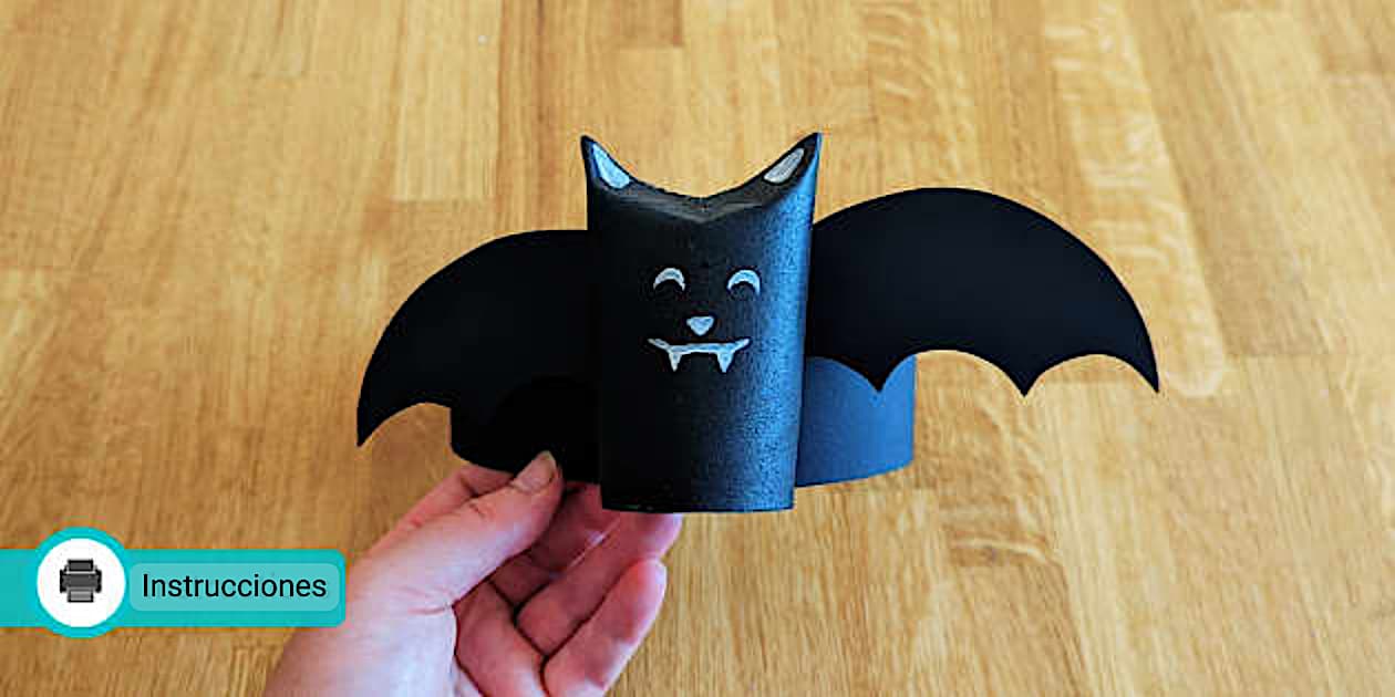 Corona de Murciélago | Manualidades de Halloween - Twinkl