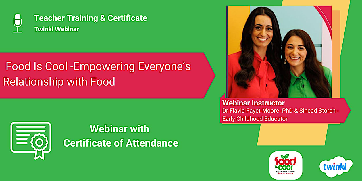 Webinar: Food Is Cool - Empowering Everyone's Relationship with Food