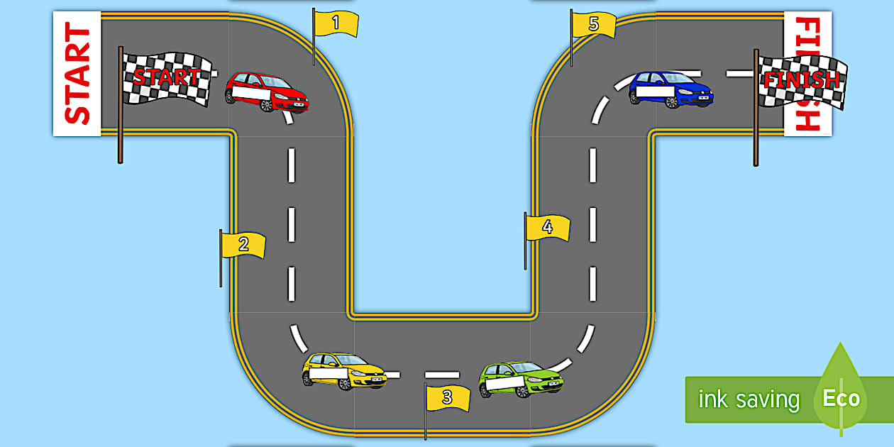 Reading Race Display Pack (Teacher-Made) - Twinkl