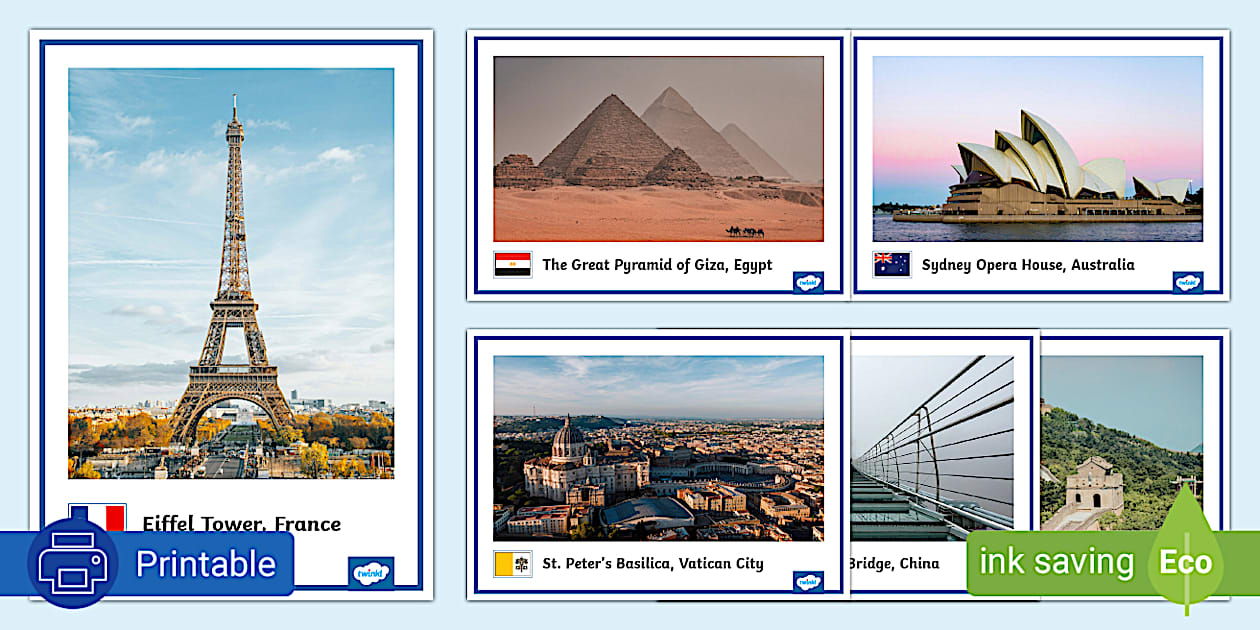 Impressive Man-Made Structures (teacher made) - Twinkl