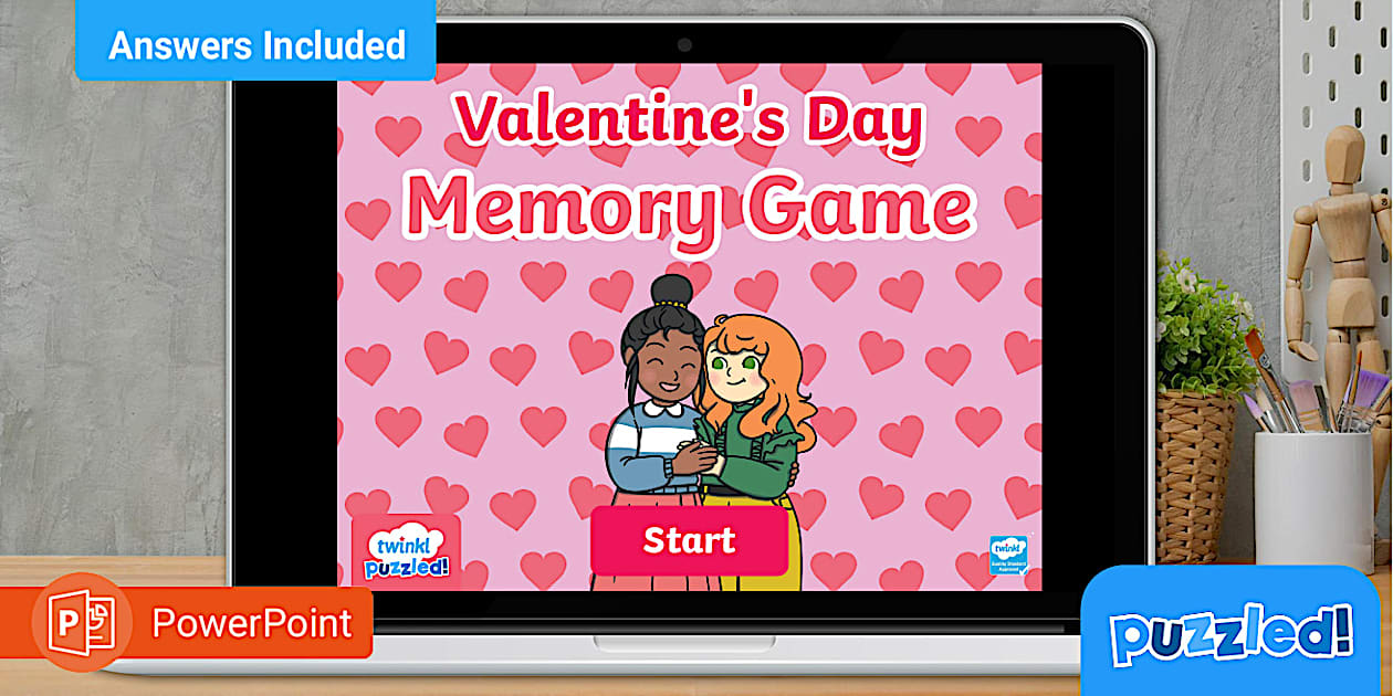 Memory Game Puzzle PowerPoint - Twinkl Puzzled - Kids