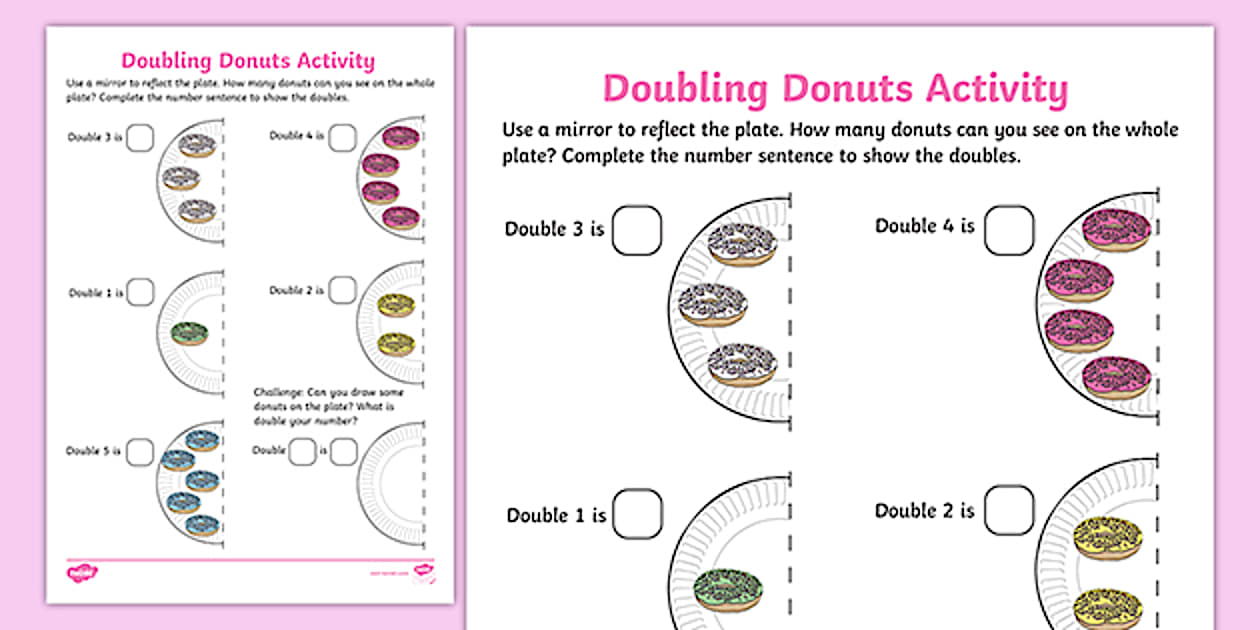 👉 Doubling Donuts Activity - Twinkl