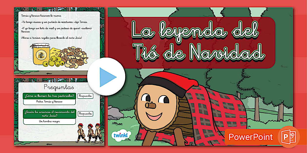 Cuento: La leyenda del Tió de Navidad (teacher made)