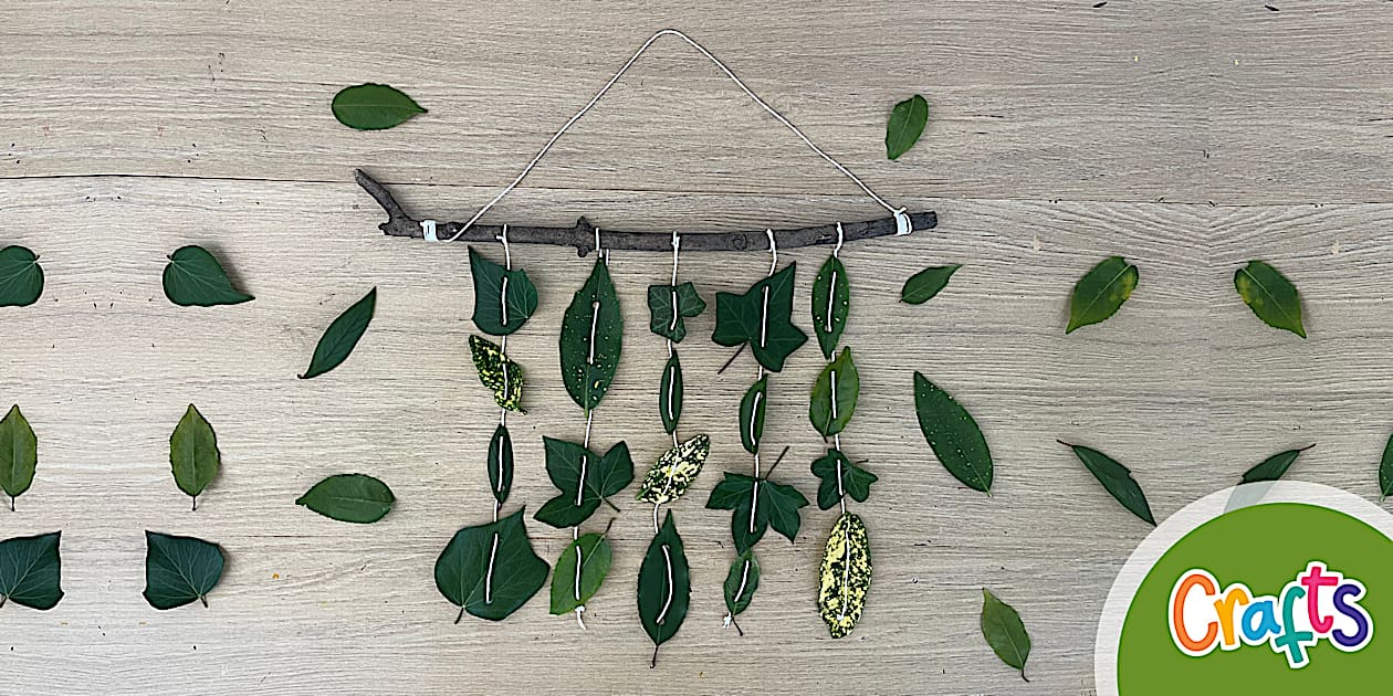 Leaves Mobile Craft (Teacher-Made) - Twinkl