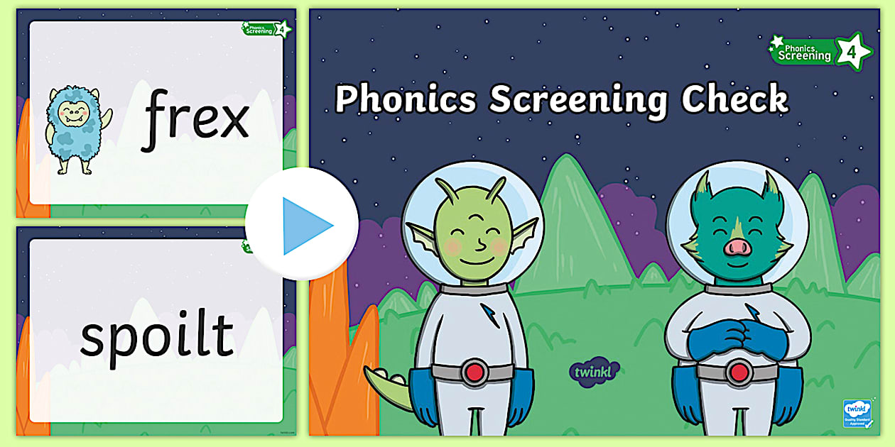 Level 4 Real and Alien Words PowerPoint (Teacher-Made)