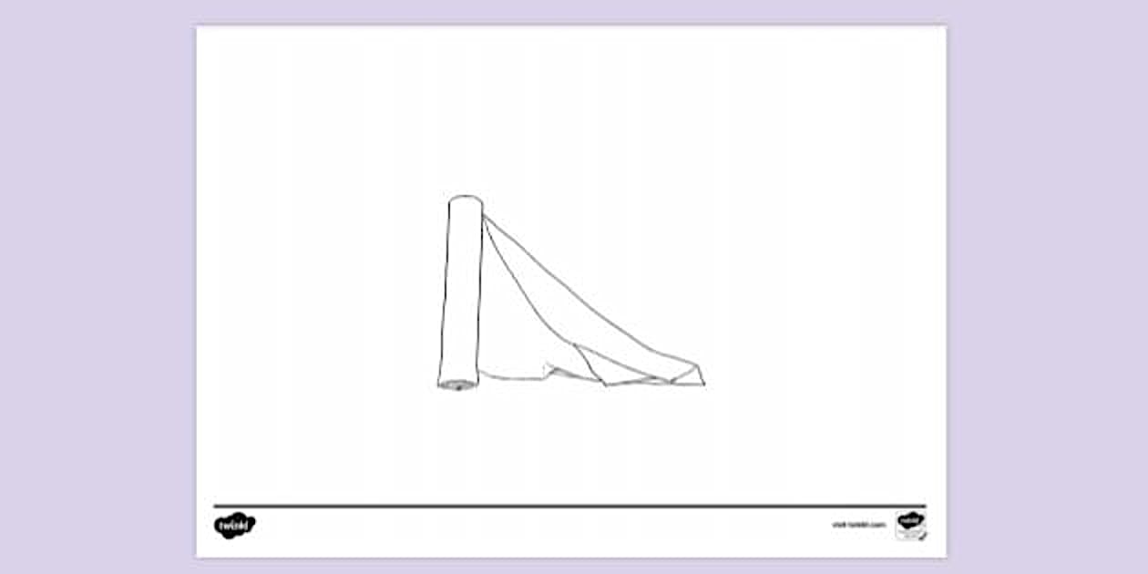 Cloth Colouring | Colouring Sheet (teacher made) - Twinkl