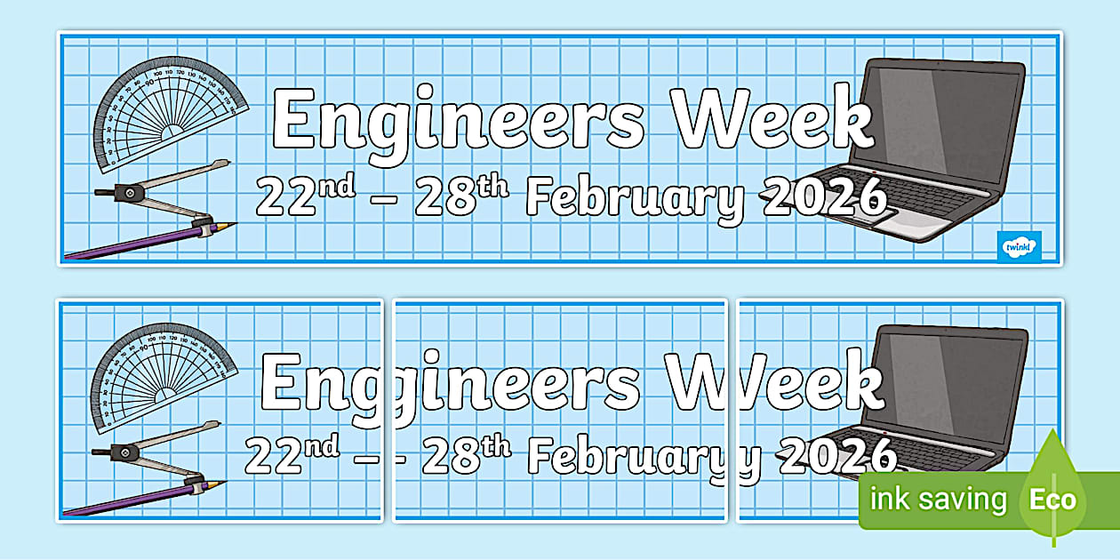 Engineers Week Display Banner