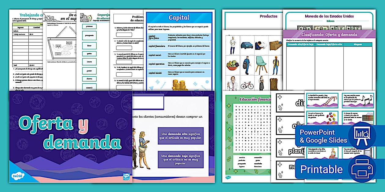Paquete: Educación financiera para 3o a 5o grado