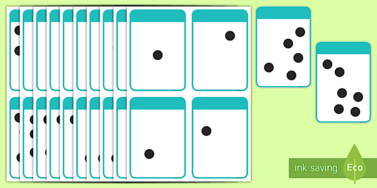 Number talks | dot cards | pdf (Teacher-Made) - Twinkl