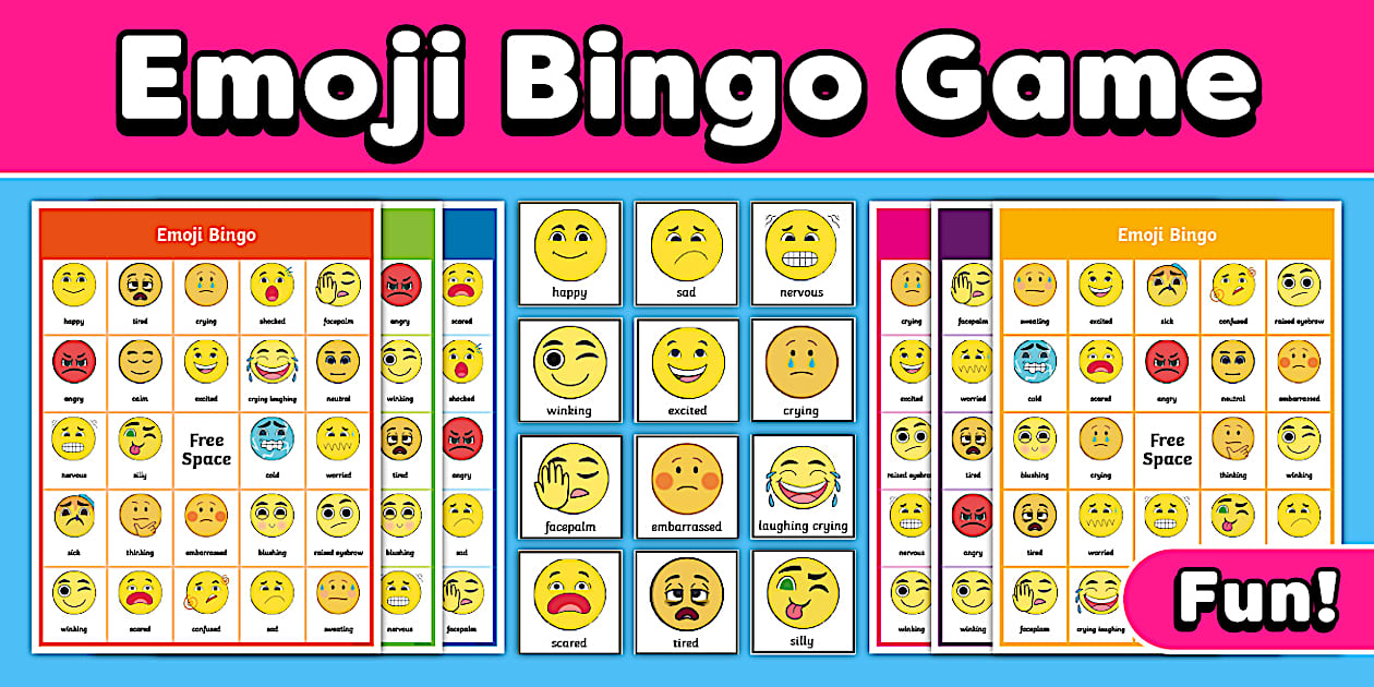 😊 Emoji Bingo Game