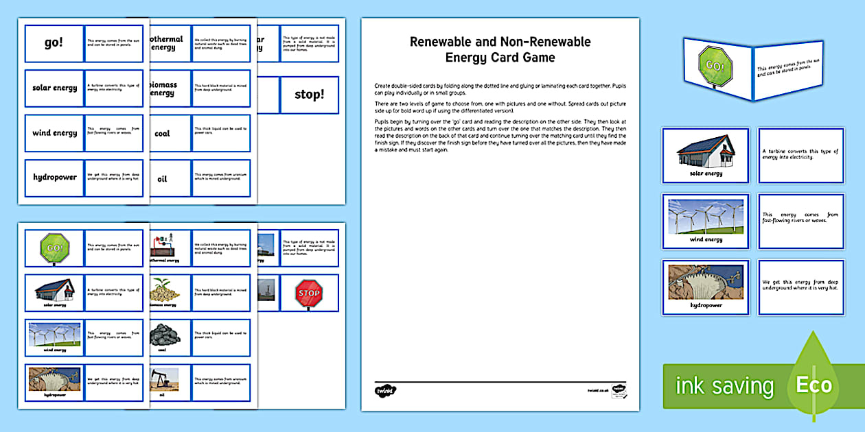 Renewable and Non-Renewable Wind Energy Games - Beyond