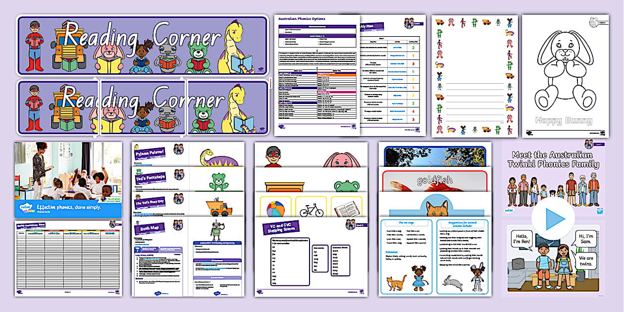 Twinkl Phonics Level 1 | Phonics Sample Taster Pack - Twinkl
