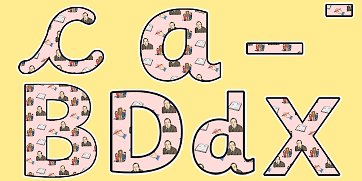 CS Lewis Themed Display Lettering (teacher made) - Twinkl