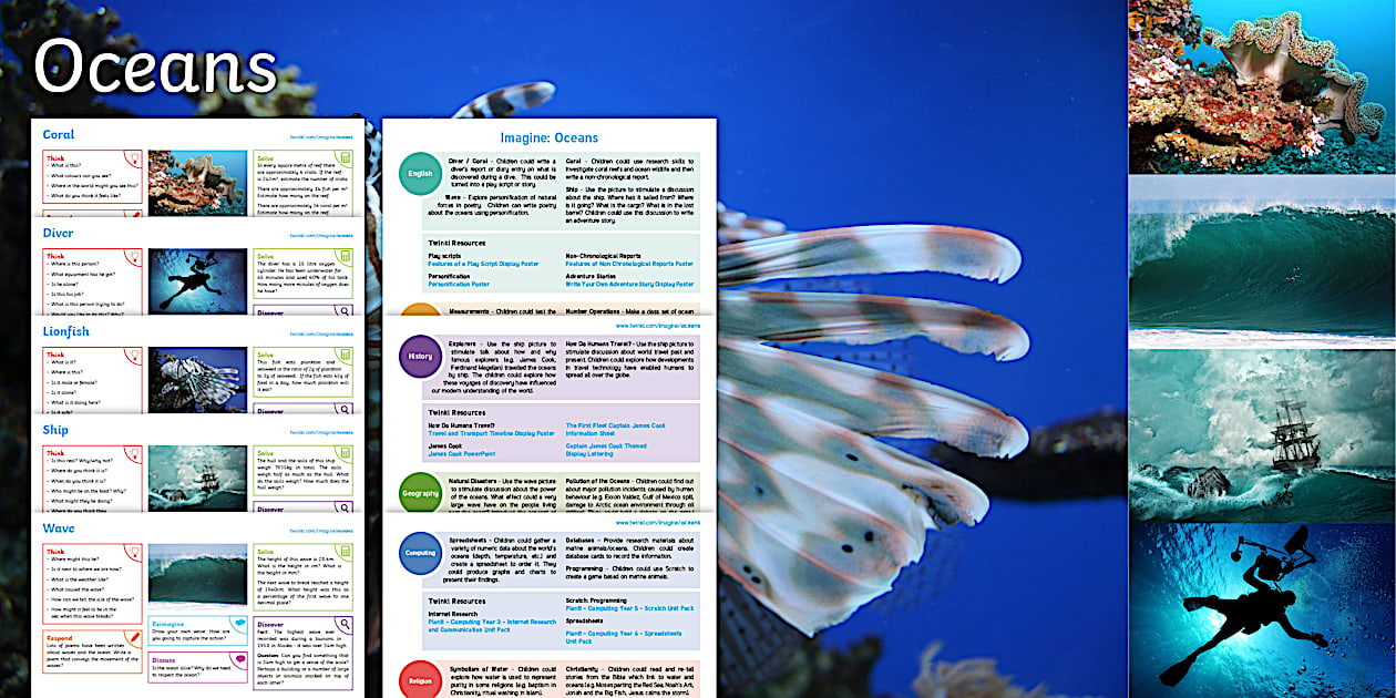 Imagine Oceans KS2 Resource Pack (Teacher-Made) - Twinkl