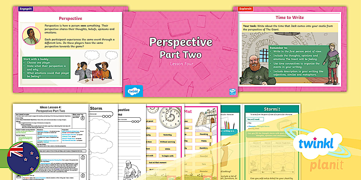 Phase 2 Perspective Lesson 2: Writing From a New Perspective
