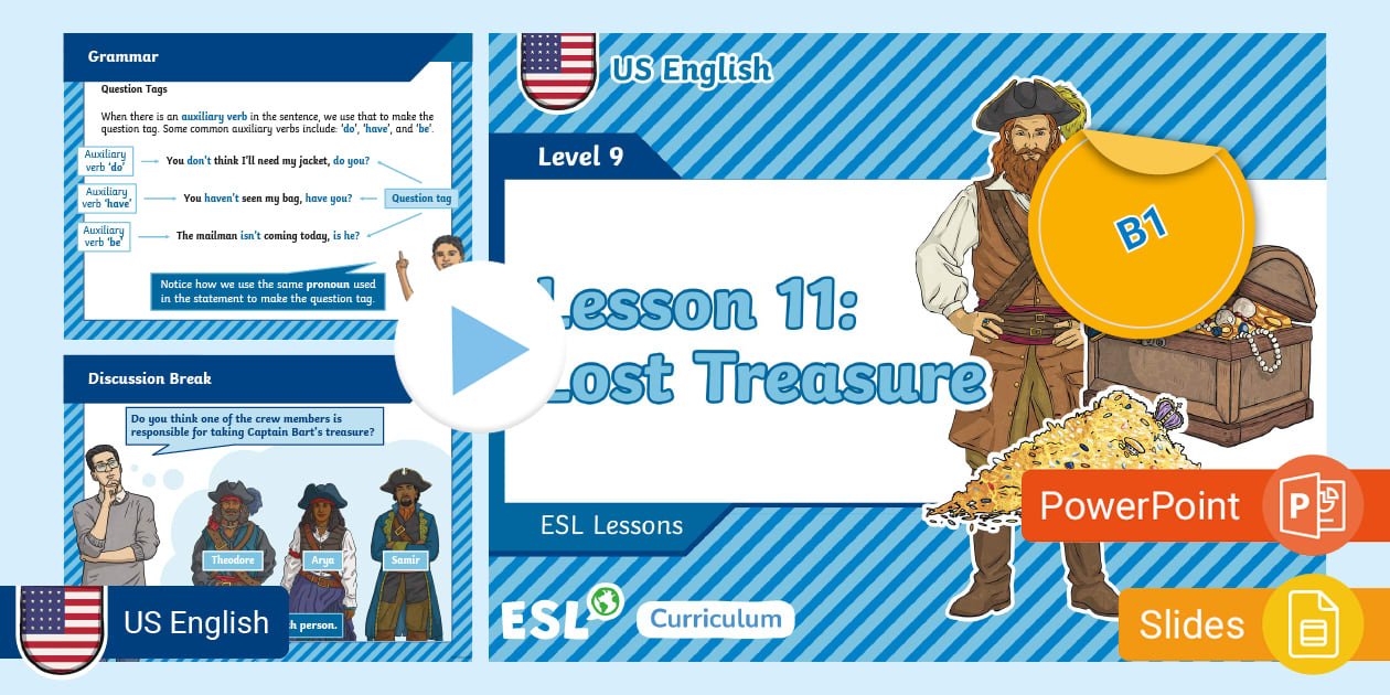 ESL Curriculum (US-English) Level 9 Lesson 11