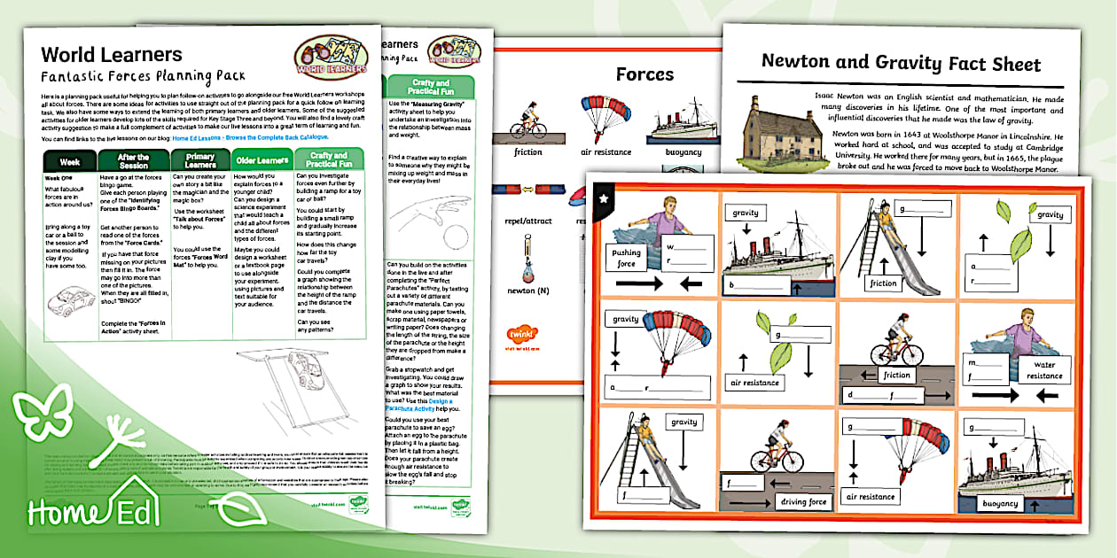 World Learners: Fantastic Forces Planning Pack - Twinkl