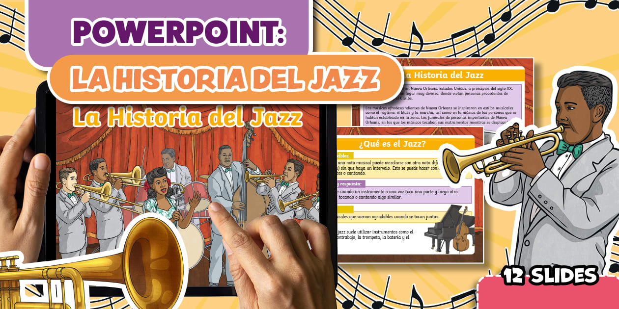PowerPoint | Jazz | Apreciación Musical | Géneros Musicales