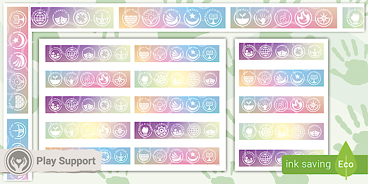 Play Is for All Display Borders (teacher made) - Twinkl