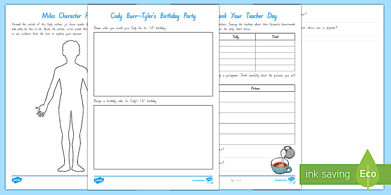 Term 1 Week 3 Year 3 and 4 Chapter Chat Resource Pack to Support ...