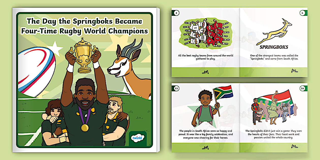 The Day the Springboks Became 4-Time Rugby World Champions