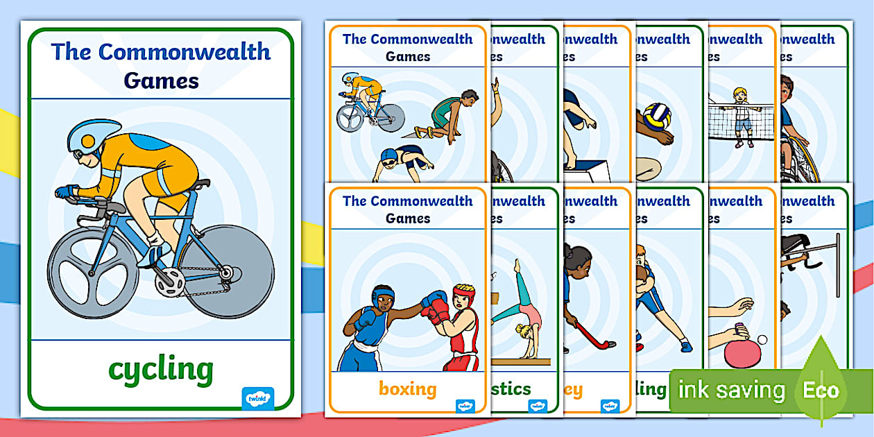 The Commonwealth Games Display Posters (teacher made)