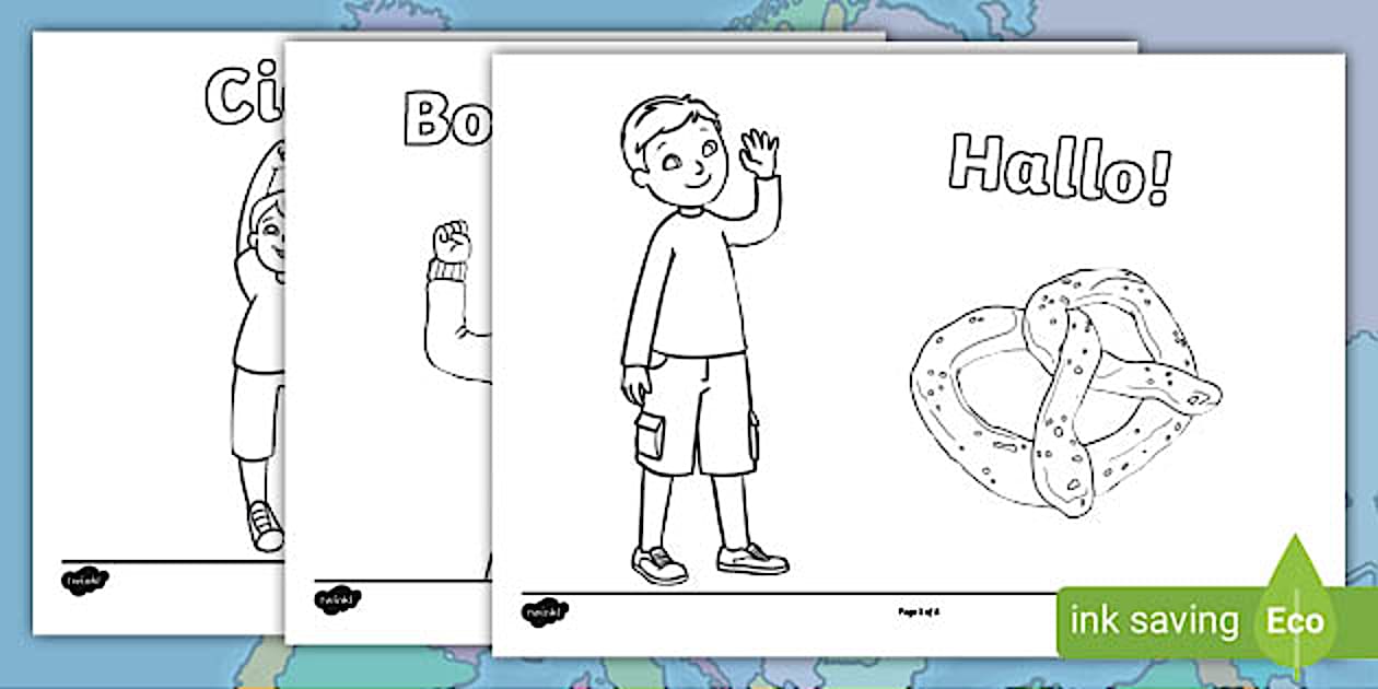👉 European Day of Languages: KS1 Colouring Sheets