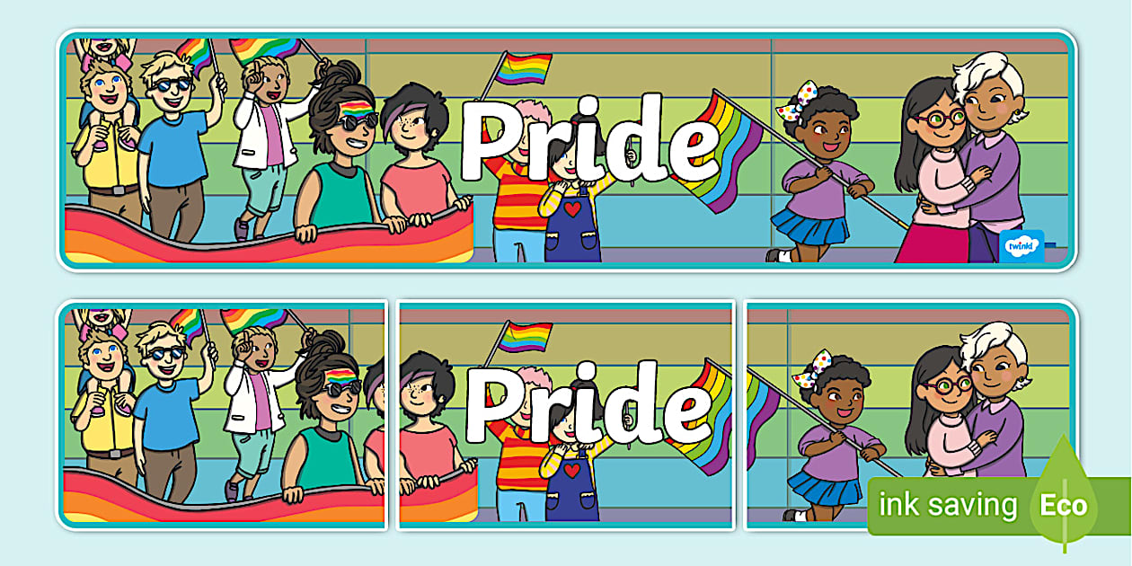 Pride Month Banner | LGBT+ History Month | Twinkl Life