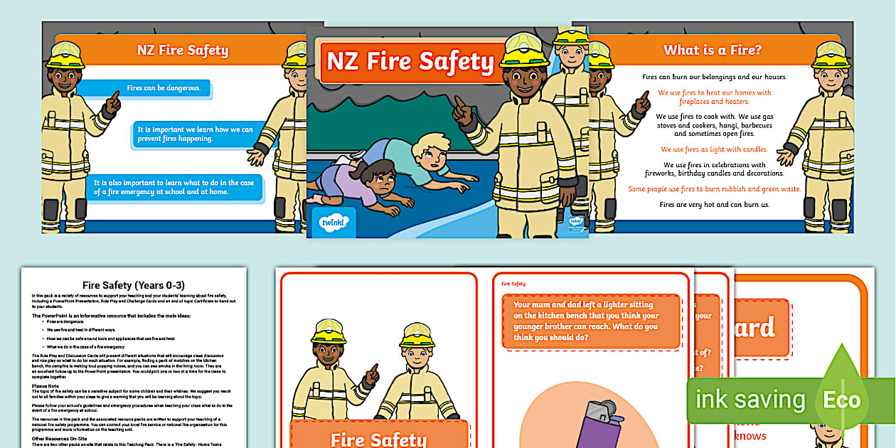 Fire Safety - Teaching Pack (Years 0-3) (professor feito)