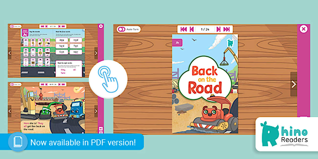 Level 3b Decodable Readers: Back on the Road (teacher made)