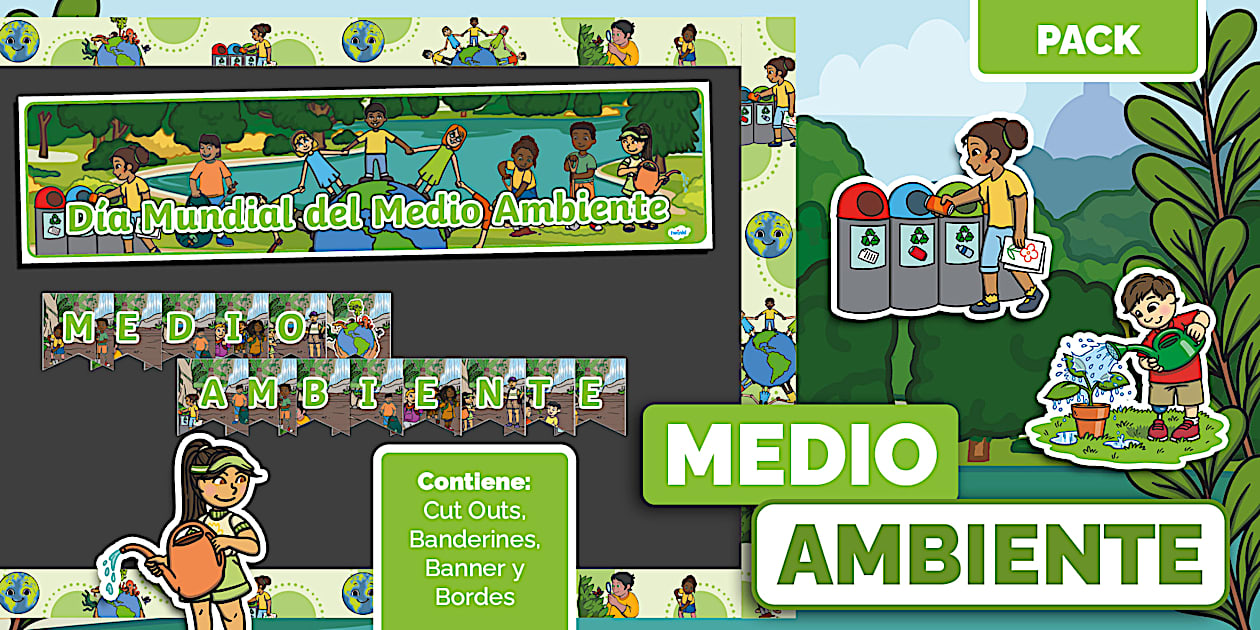 Mural: Día del Medio Ambiente | Twinkl