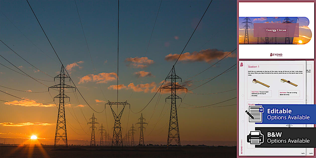 Home Learning Energy Circus | KS3 Science | Beyond - Twinkl