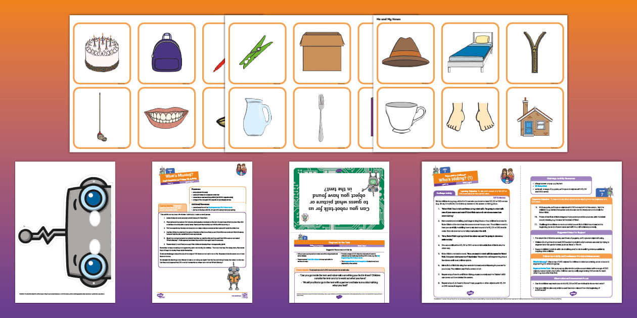Level 1-2 Aspect 7 Challenge: Who's Hiding? (teacher made)