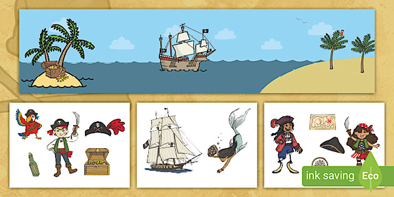 Pirate Small World Pack (Teacher-Made) - Twinkl