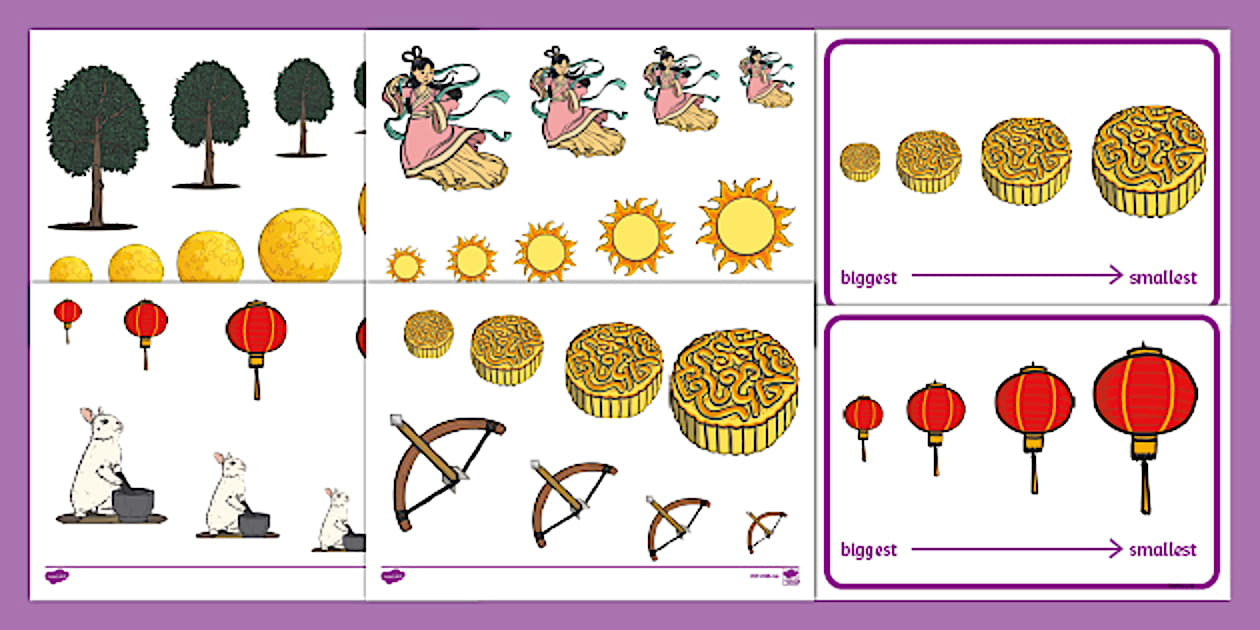 Mid - Autumn Festival Ordering Activity Pack