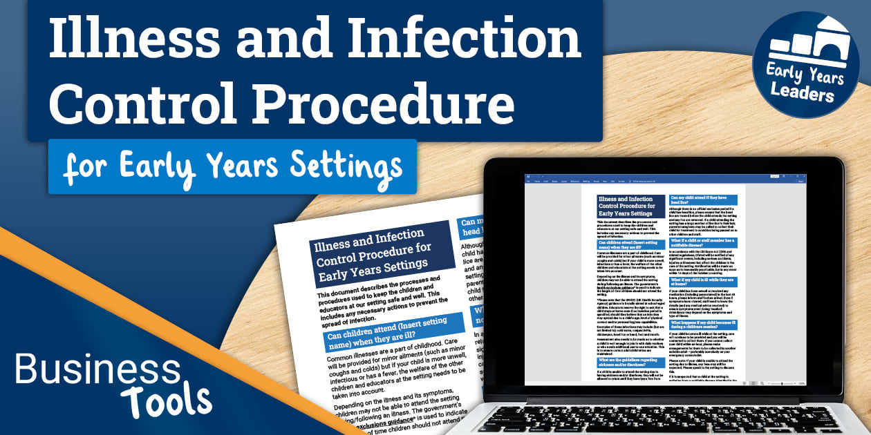 Illness Infection Control Procedure for Early Years Settings