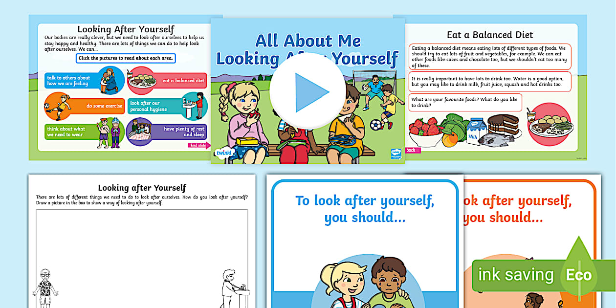 All About Me | How To Be Healthy Resource Pack | Twinkl EYFS