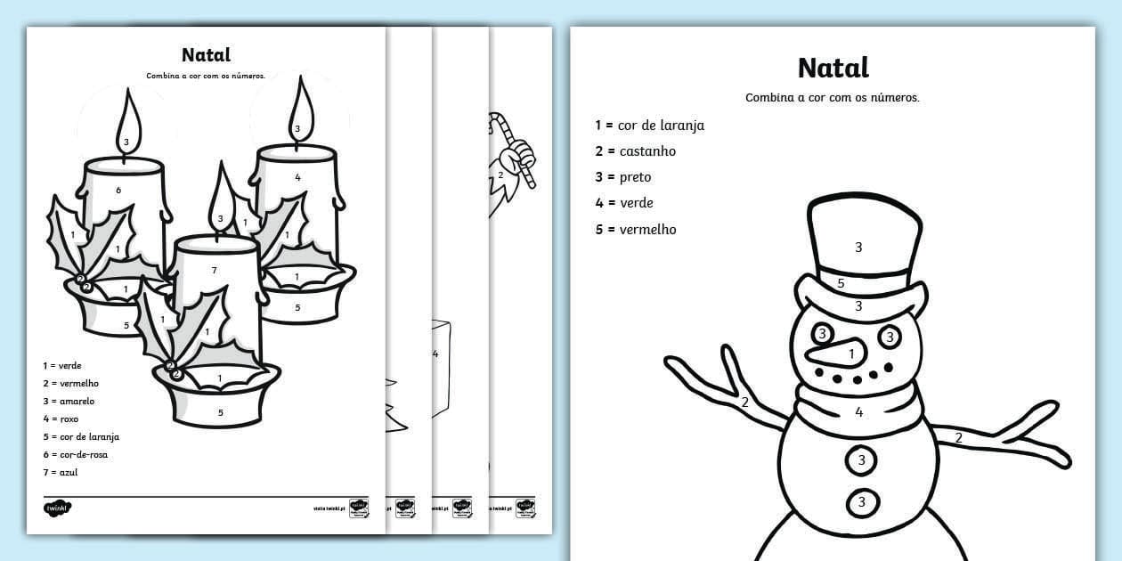 Natal: Pinta por Números