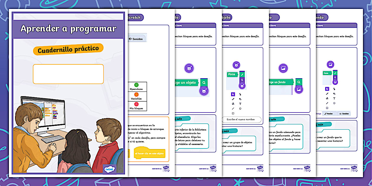Cuadernillo: Aprender a programar con Scratch (teacher made)