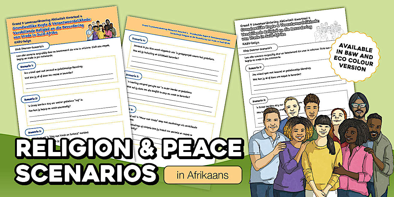 Graad 9 LO Verskillende Religieë en die Bevordering van Vrede in Suid ...