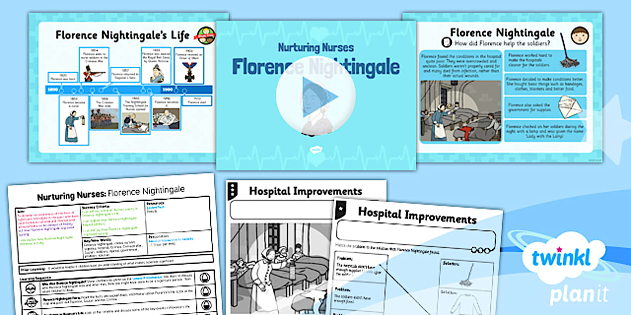 Nurturing Nurses: Florence Nightingale KS1 Resources