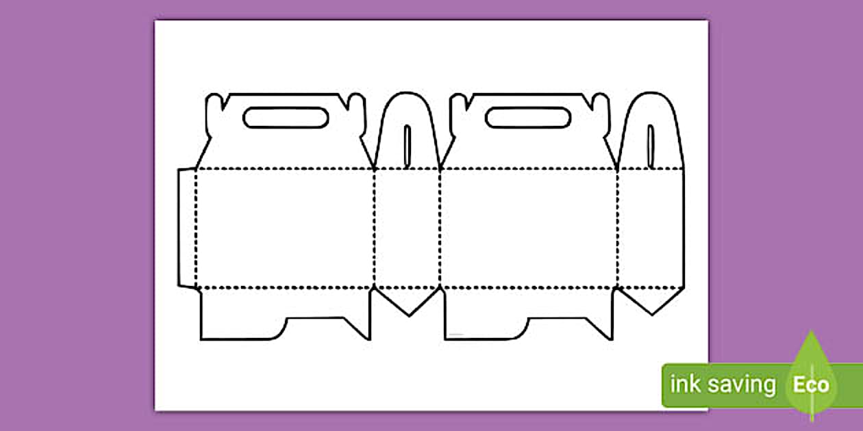 Design and Make a Picnic Box Template (teacher made)