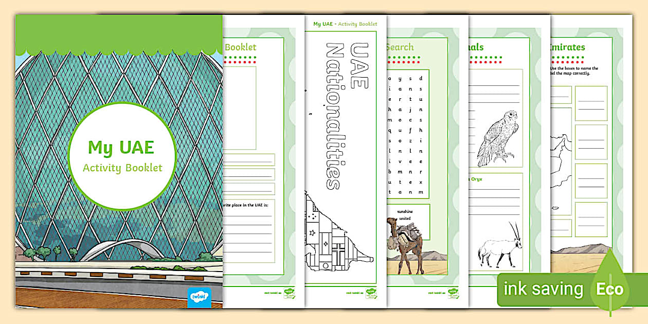 My UAE Activity Book (teacher made) - Twinkl
