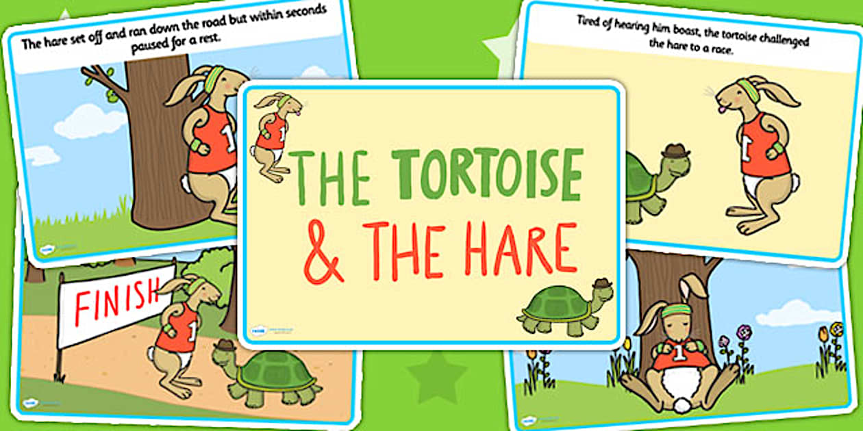 The Tortoise and The Hare Story (teacher made) - Twinkl