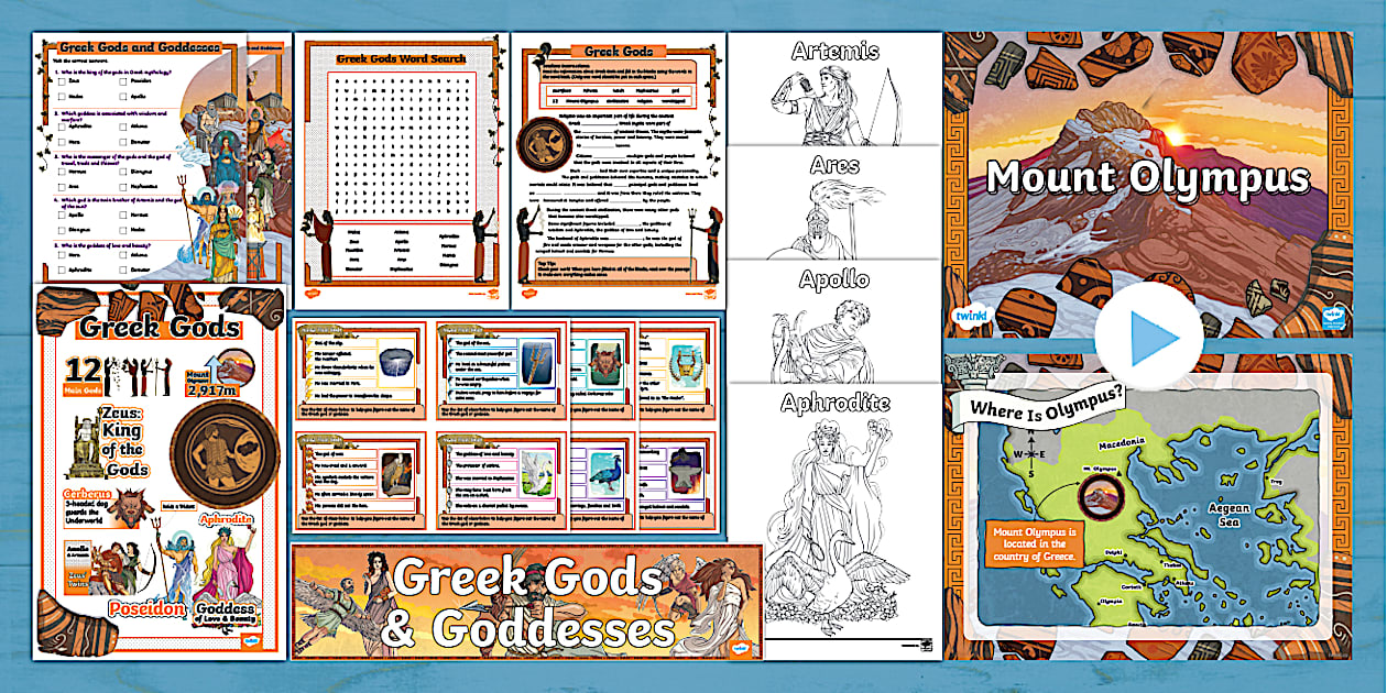 Greek Gods and Mythology Pack