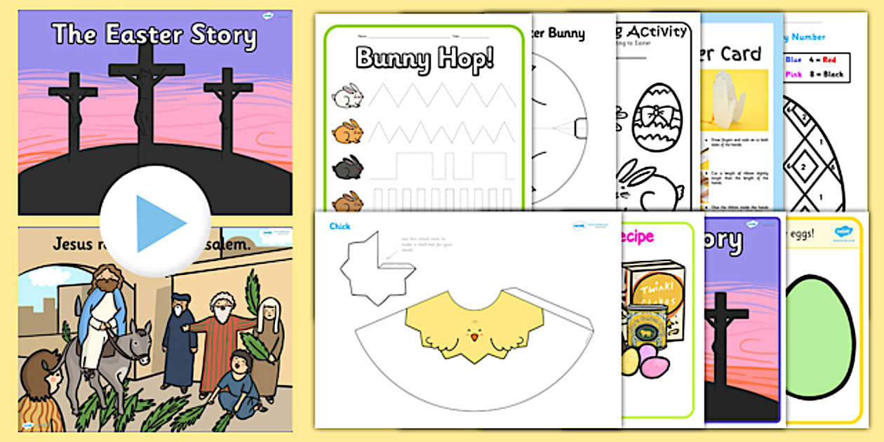 SEN Easter Resource Pack (teacher made) - Twinkl