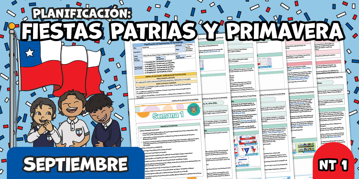 Planificación | Experiencias | Septiembre| Pre Kínder | NT1